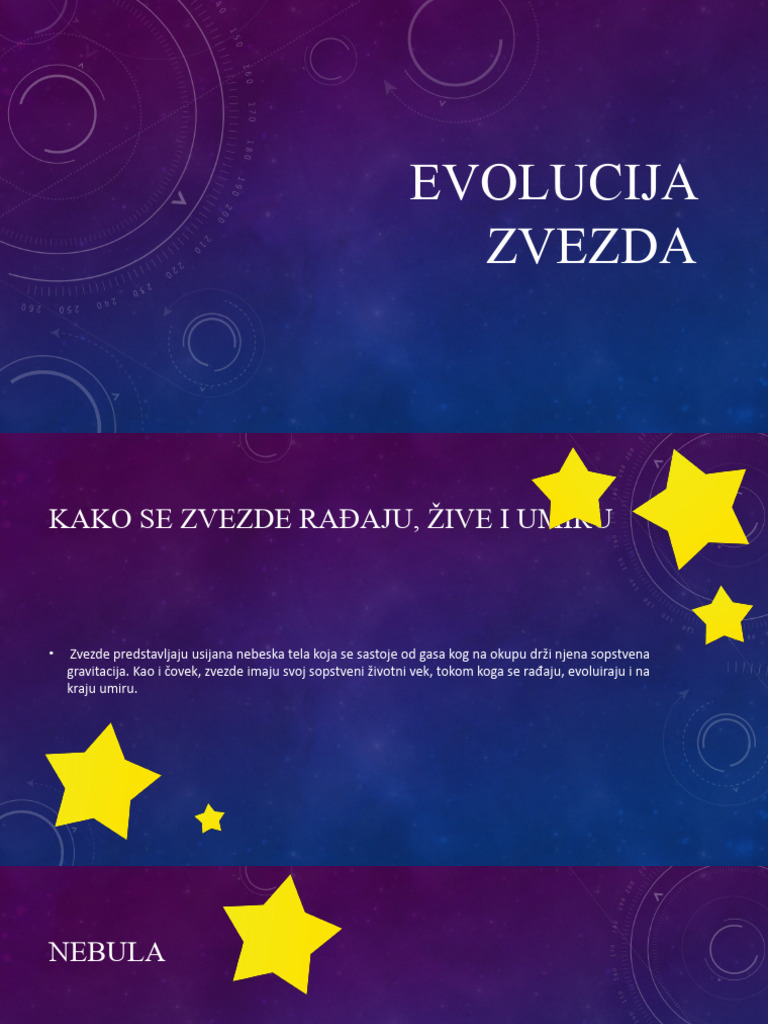 Evolucija Zvezda | PDF
