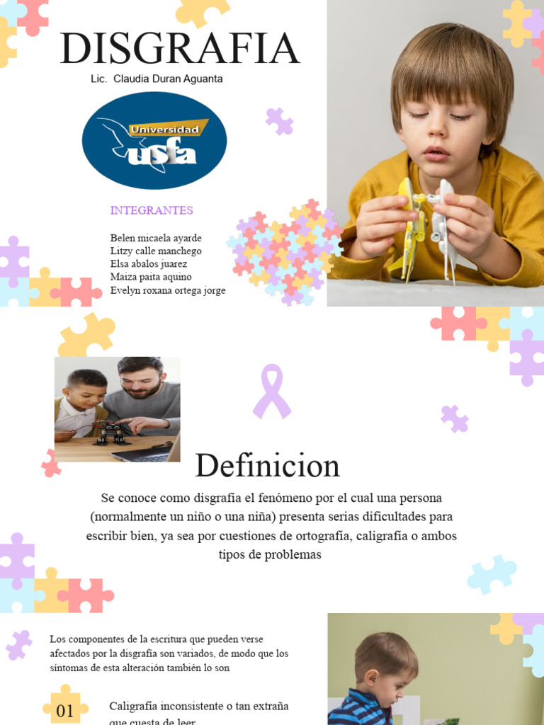 DISGRAFIA | PDF | Escritura | Medicina CLINICA