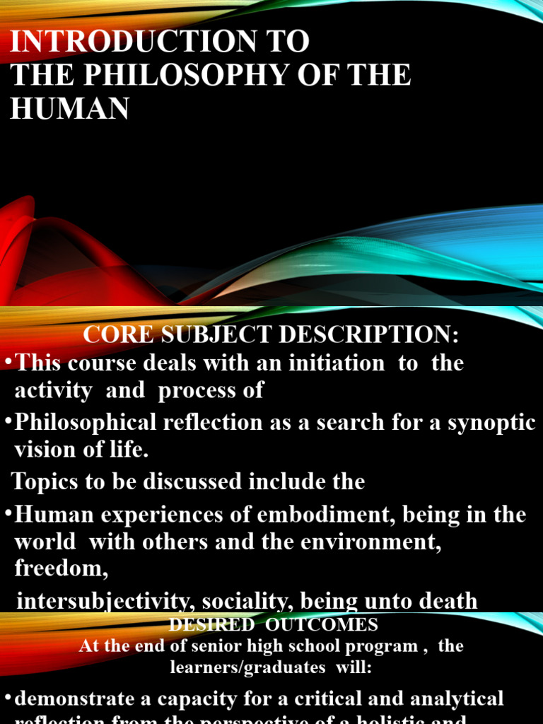 Introduction To Philosophy | PDF | Learning | Experience