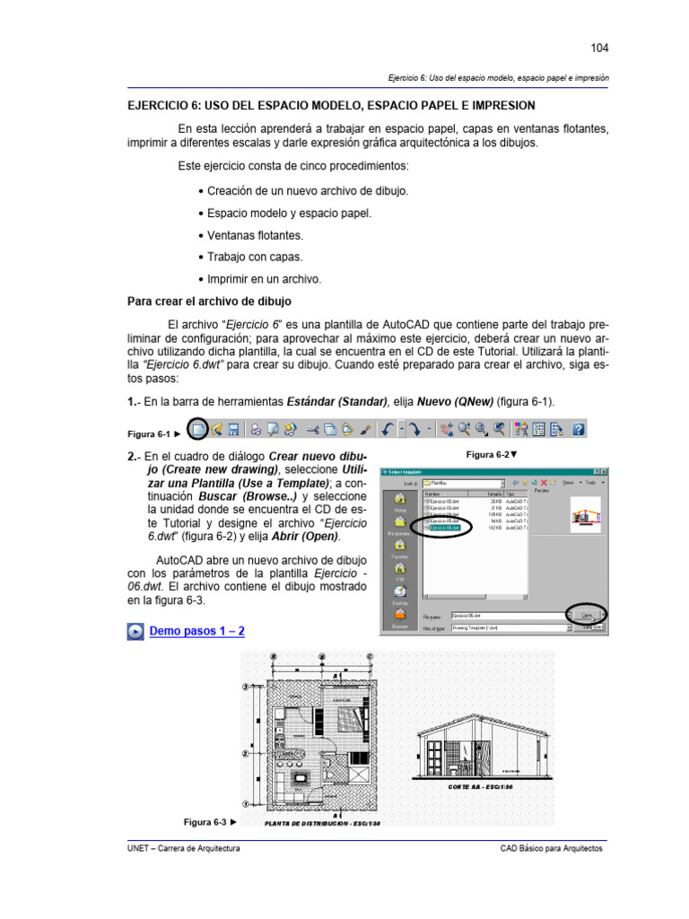 Acad Layer Tutorial | PDF | Ventana (informática) | Cad automático