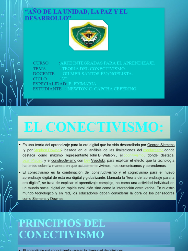 de Newton Conectivismo | PDF | Inteligencia | Teorías psicologicas