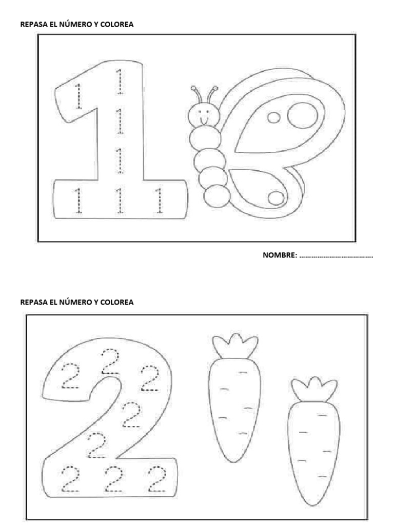 Numeros Del 1 Al 20 | PDF