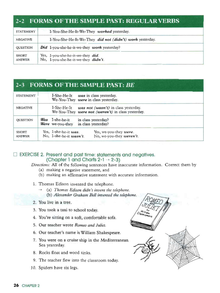 Past Tense - Verb Table | PDF | Consonant | Syllable