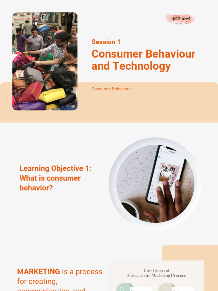 Consumer Behaviour and Technology | Download Free PDF | Behavior | Consumer Behaviour