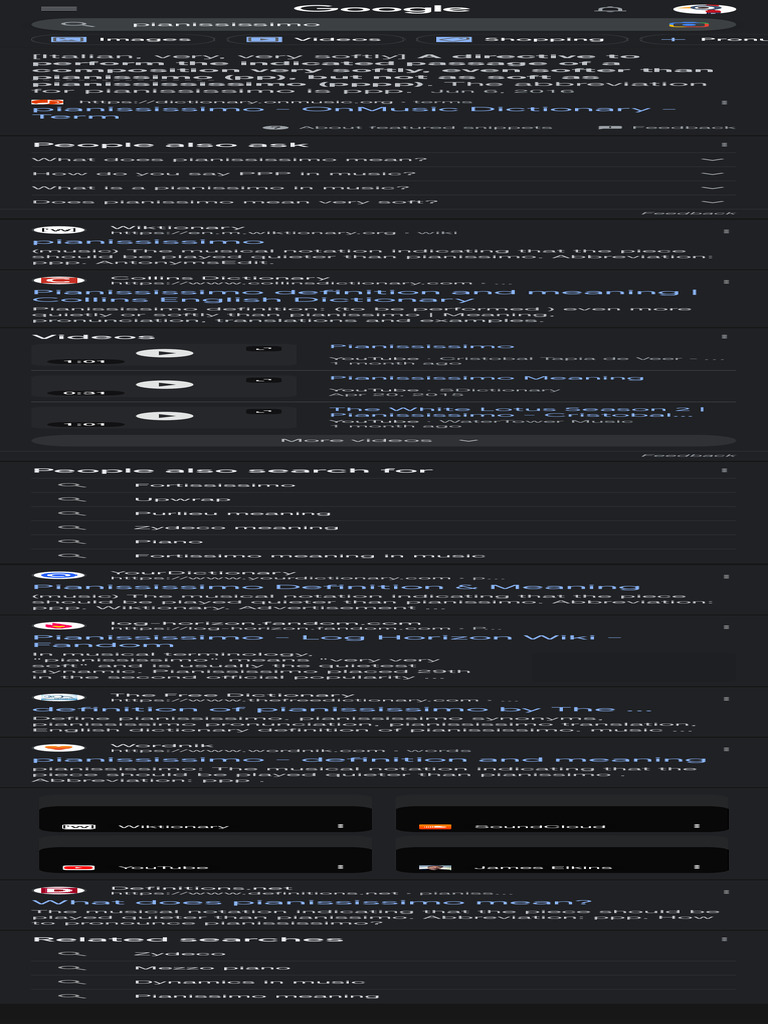 Pianississimo - Google Search | PDF | Lexicography | Musical Notation