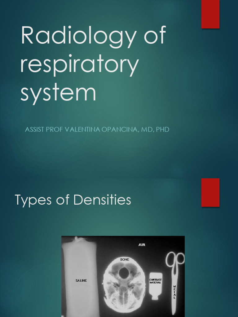 Radiology of Respiratory System | PDF | Lung | Medical Specialties