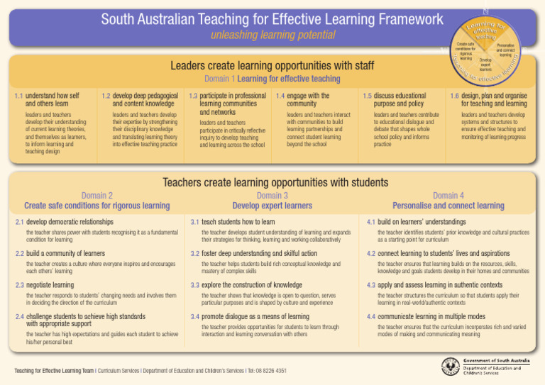 Tfel Framework Overview | PDF | Teachers | Learning