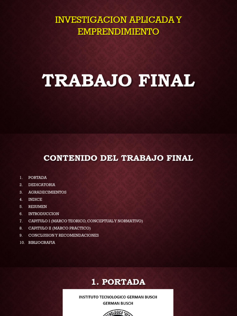 Trabajo Final | PDF | Business