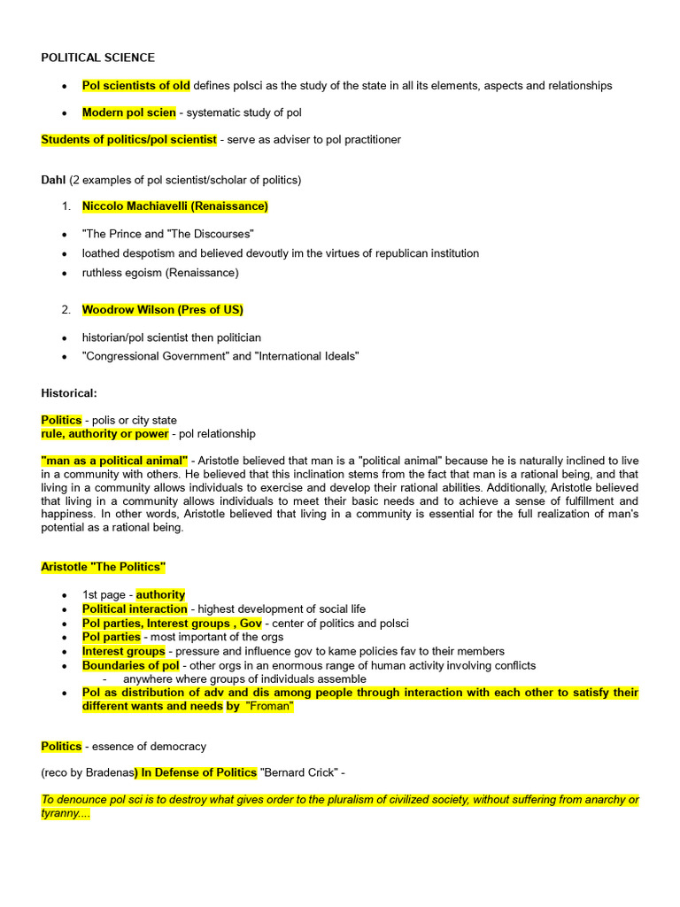 CGP Full Coverage Notes | PDF | Monarchy | State (Polity)