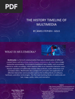 History of Broadcast Media Timeline | PDF