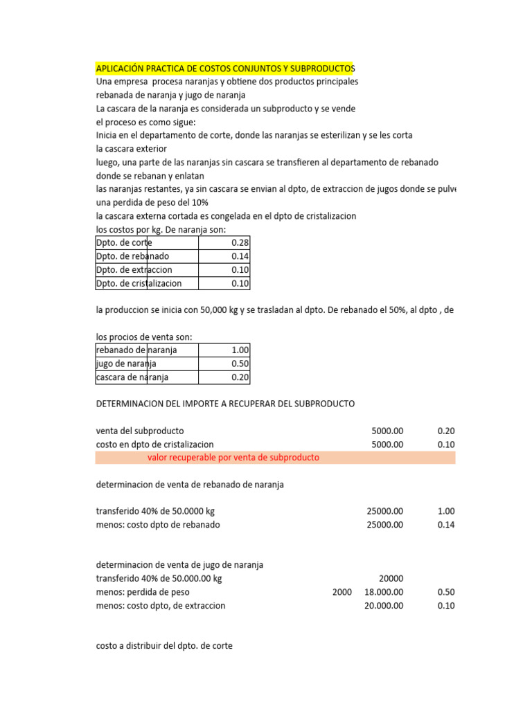Ejercicio Costos 2 | PDF | Economias