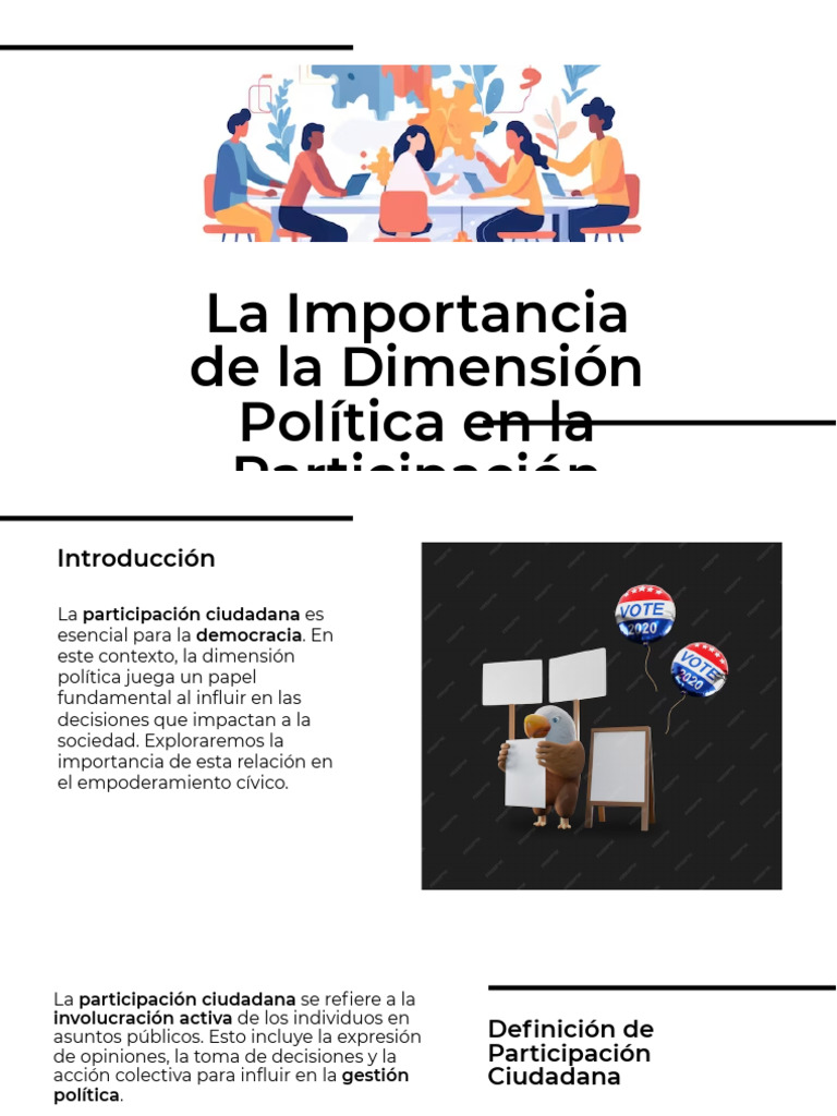 Dimensión Política | PDF | Participación pública | Democracia