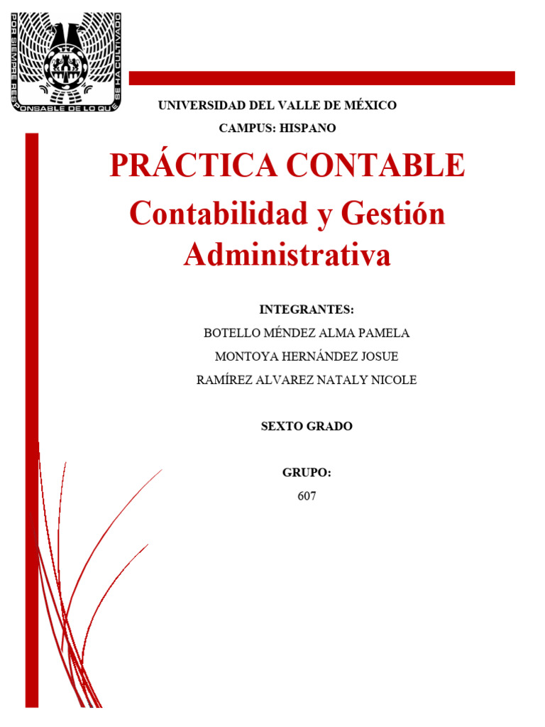 Practica Contable | PDF | Contabilidad | Impuesto al valor agregado