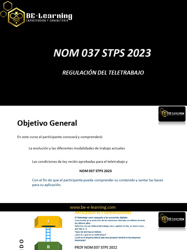 Presentación Nom-037 | PDF | Derecho laboral