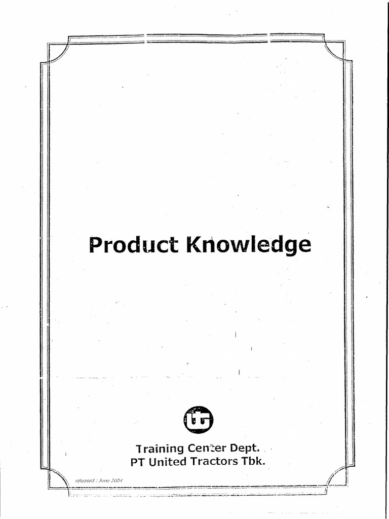 Product Knowledge | PDF