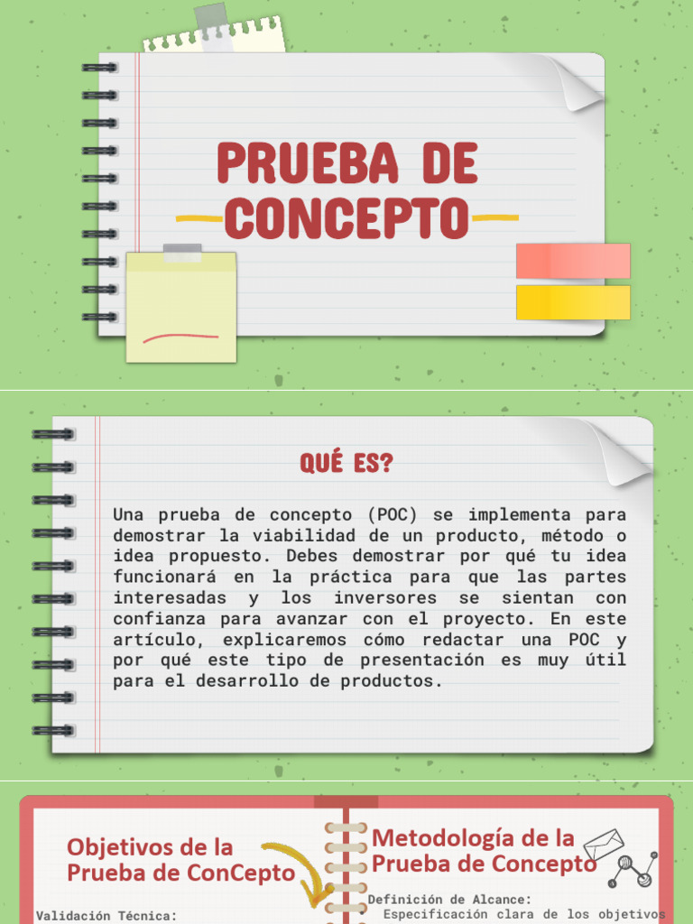 Prueba de Concepto | PDF