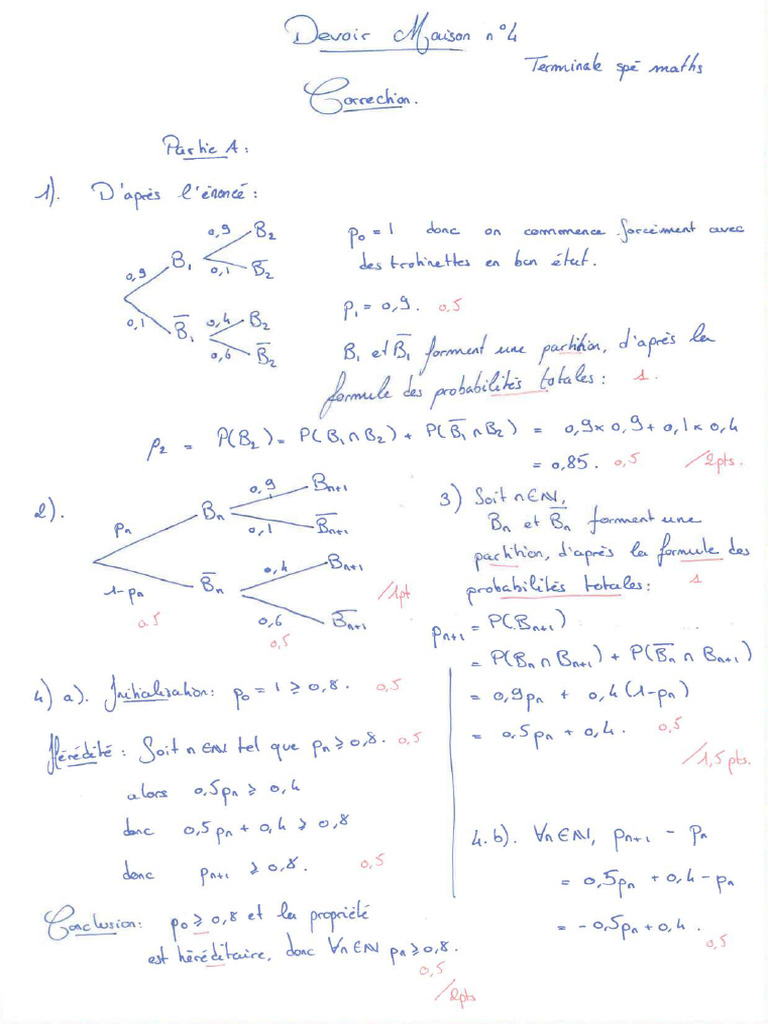 DM 4 Correc - Tspé - Compressé | PDF