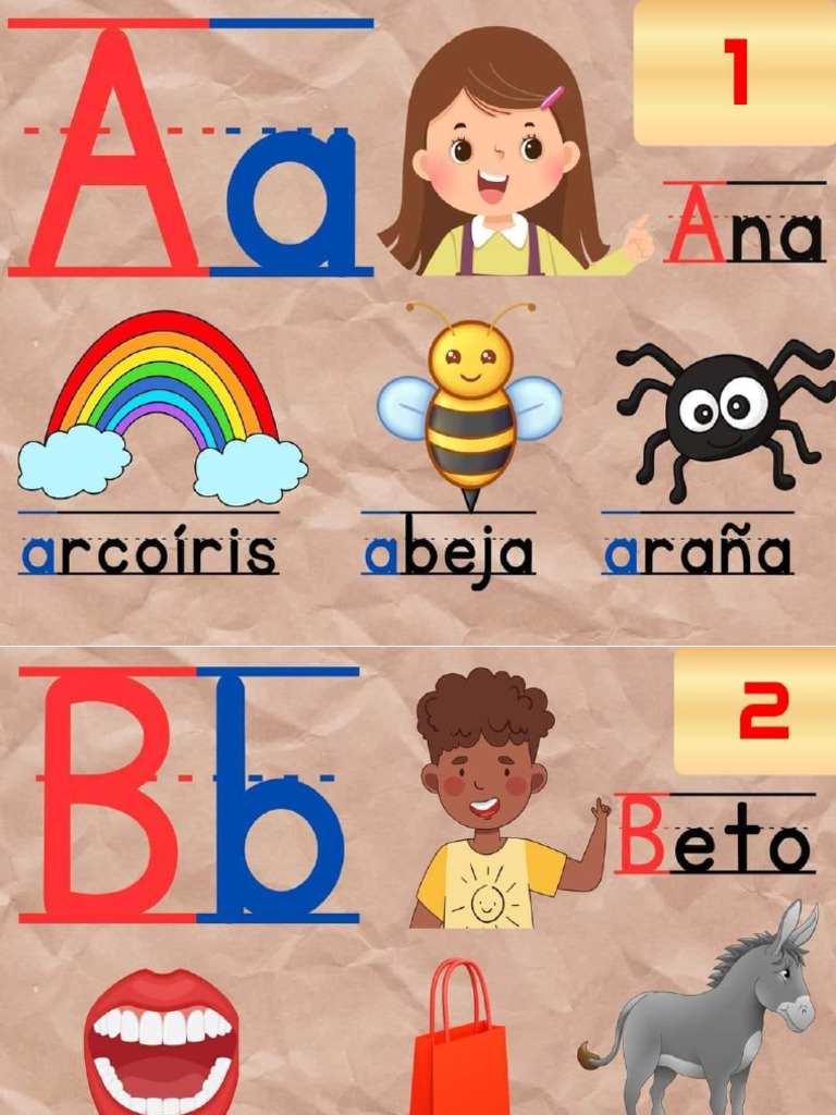 Abecedario PDF Imprimir | PDF