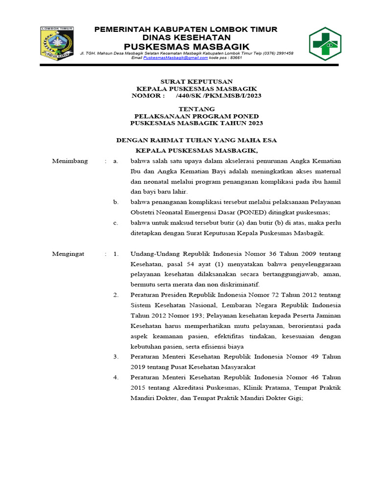 SK Poned Puskesmas | PDF | Sains & Matematika