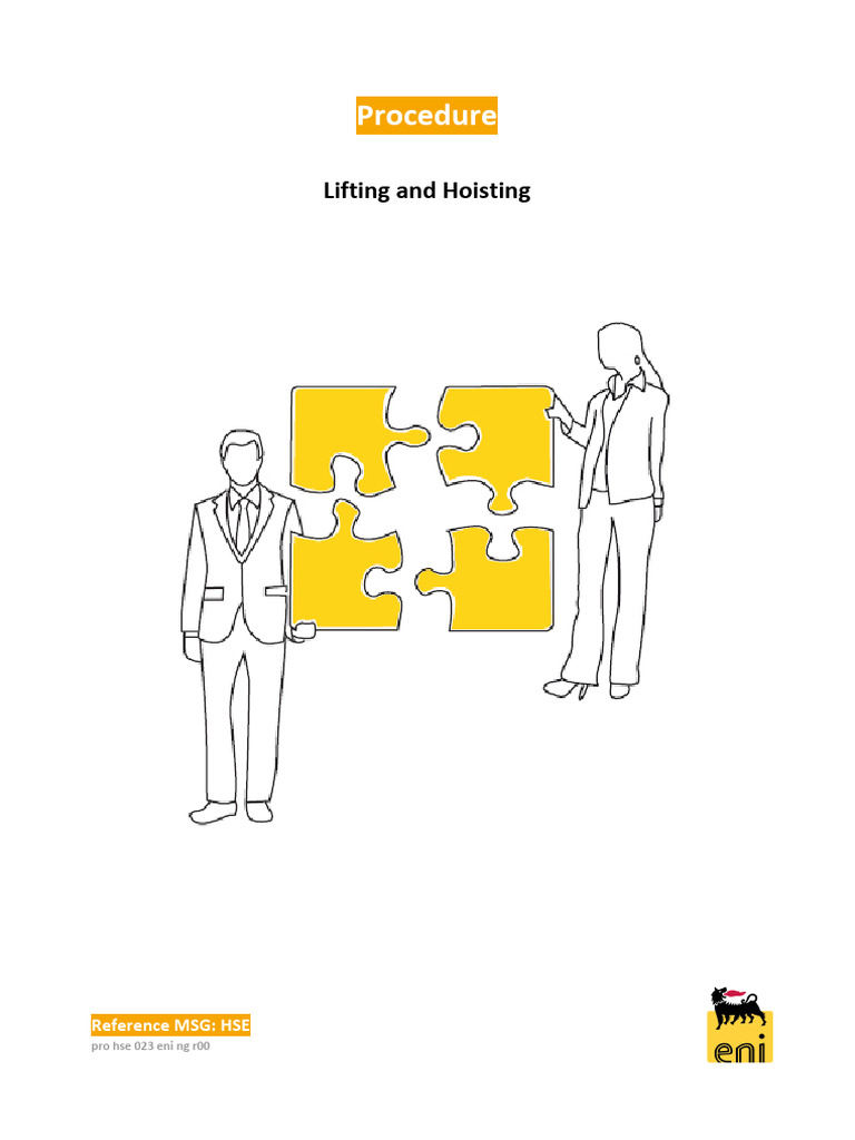 Lifting and Hoisting | PDF | Risk | Crane (Machine)
