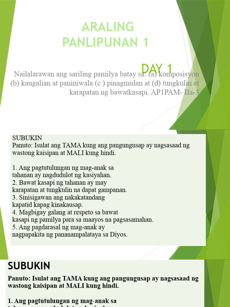 Day 1 AP PPT Week 2 | PDF