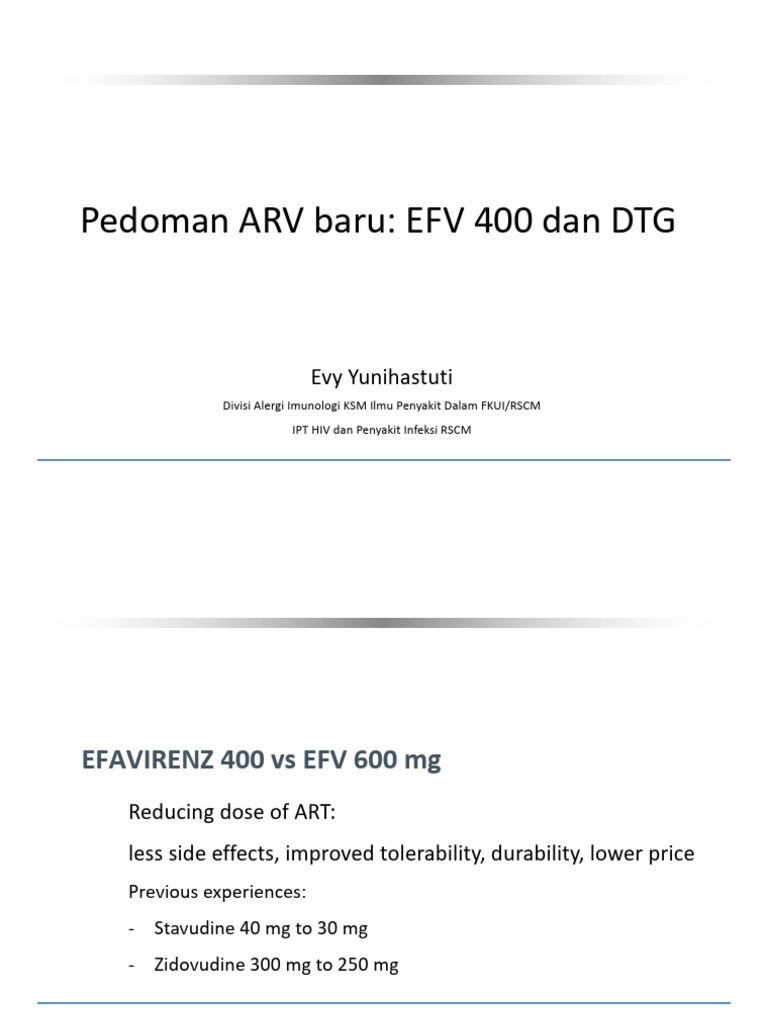 Pedoman ARV Baru 2022 | PDF | Management Of Hiv/Aids | Health Care