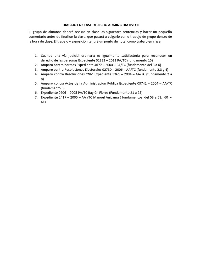Jurisprudencias Proceso de Amparo Contra Resoluciones Administrativas ... Jurisprudencias Proceso de Amparo Contra Resoluciones Administrativas ...