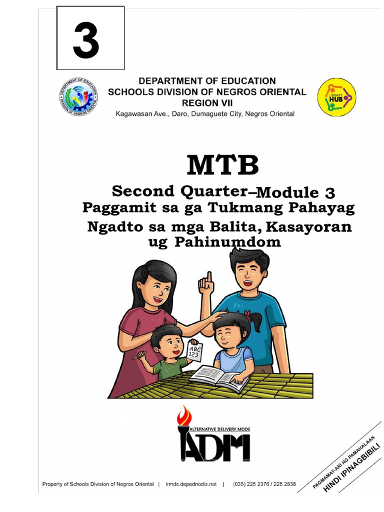 MTB3 Q2 Module - 3 | PDF