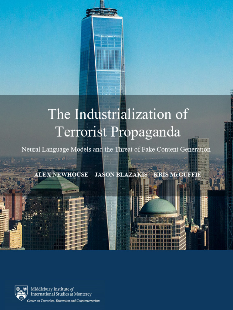 The Industrialization of Terrorist Propaganda - CTEC | PDF | Politics