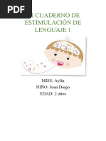 Cuaderno de Estimulación Del Lenguaje de 0 A 3 Años | PDF | Artes del ...