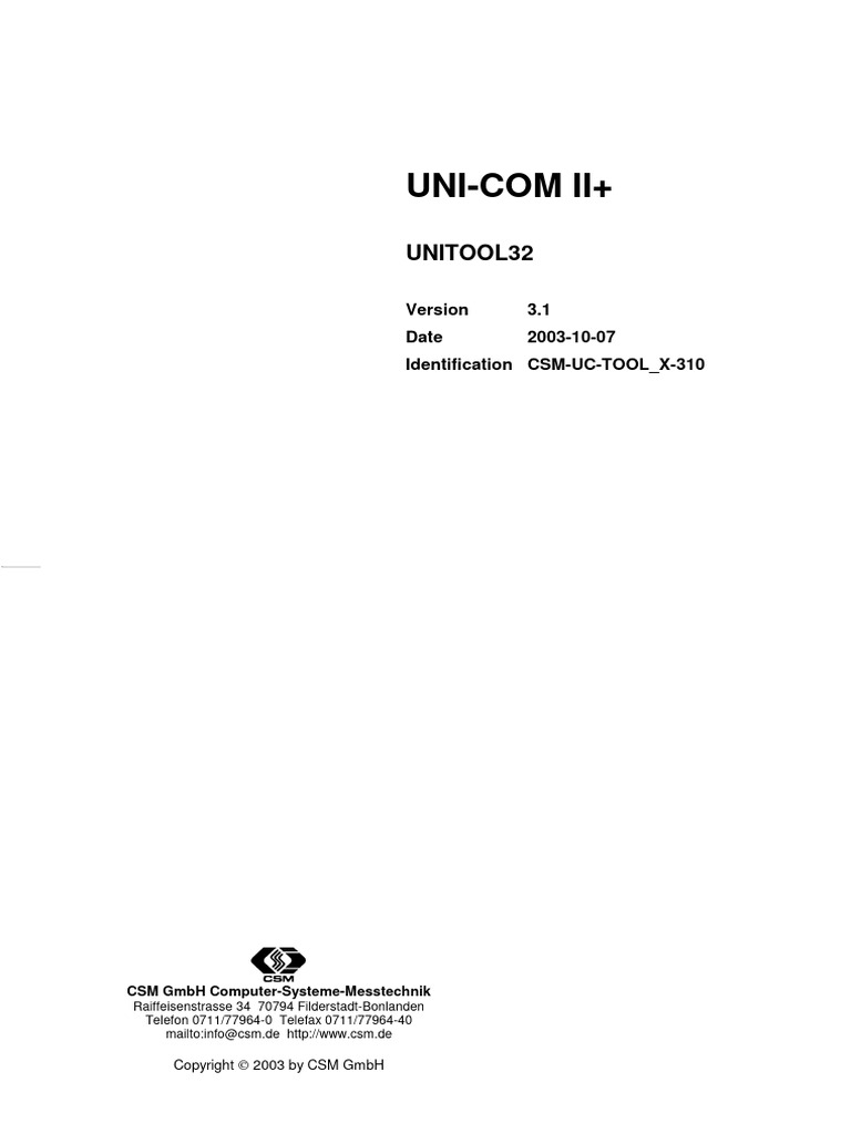 Unitool Pdf Usb Component Object Model