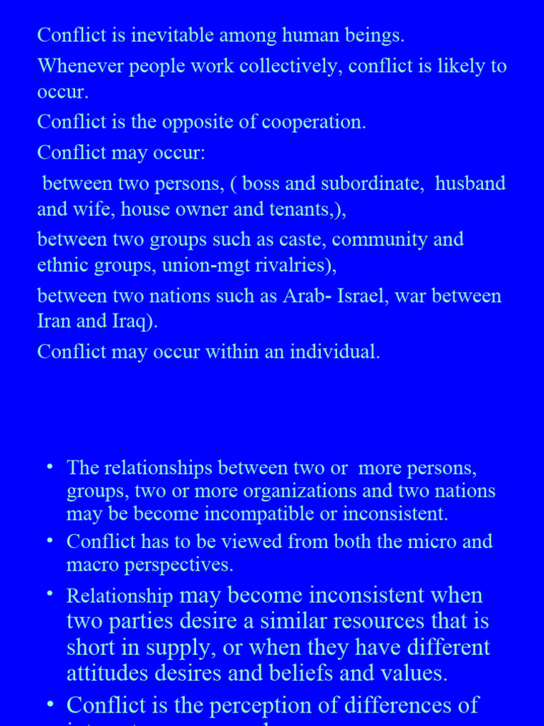 Introduction To Conflict Management | PDF | Dialectic | Sociology
