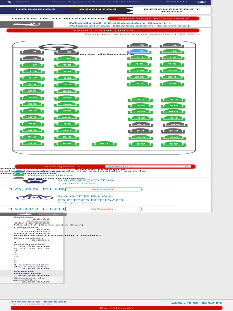 Asientos - InterBus | PDF