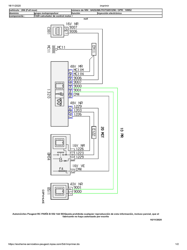 Pinout Lucas Dcn2 206 Diesel Pdf