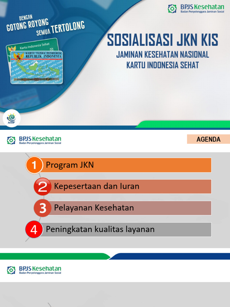 Sosialisasi Program JKN-KIS 2024 | PDF