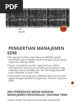 Materi PSDM | PDF