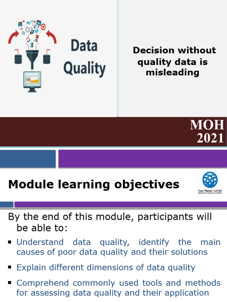 Health Data Quality - DHIS-2 Asela | PDF | Data Quality | Quality Assurance