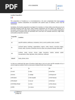 Understanding Italian Prepositions Tra & Fra | PDF | Linguistics ...