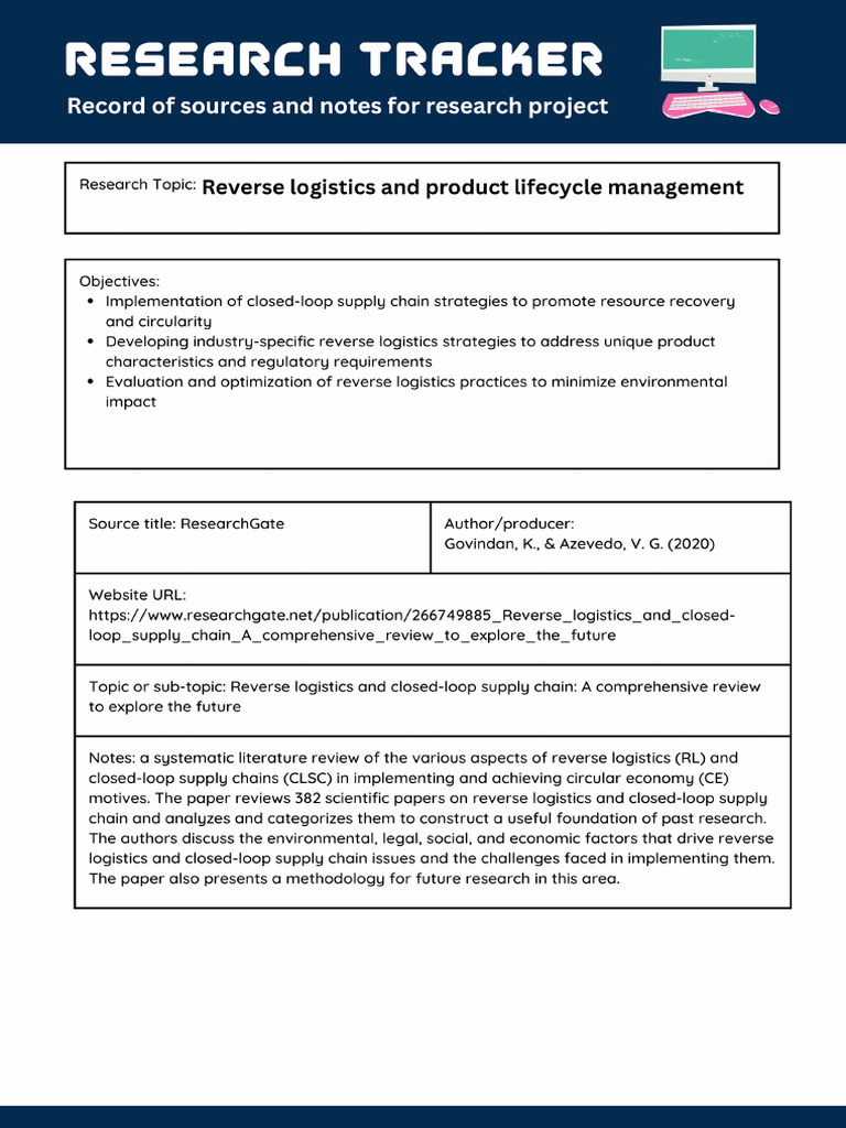 Research Note-Taking | PDF
