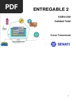 Entregable 1 de Calidad Total Senati | PDF