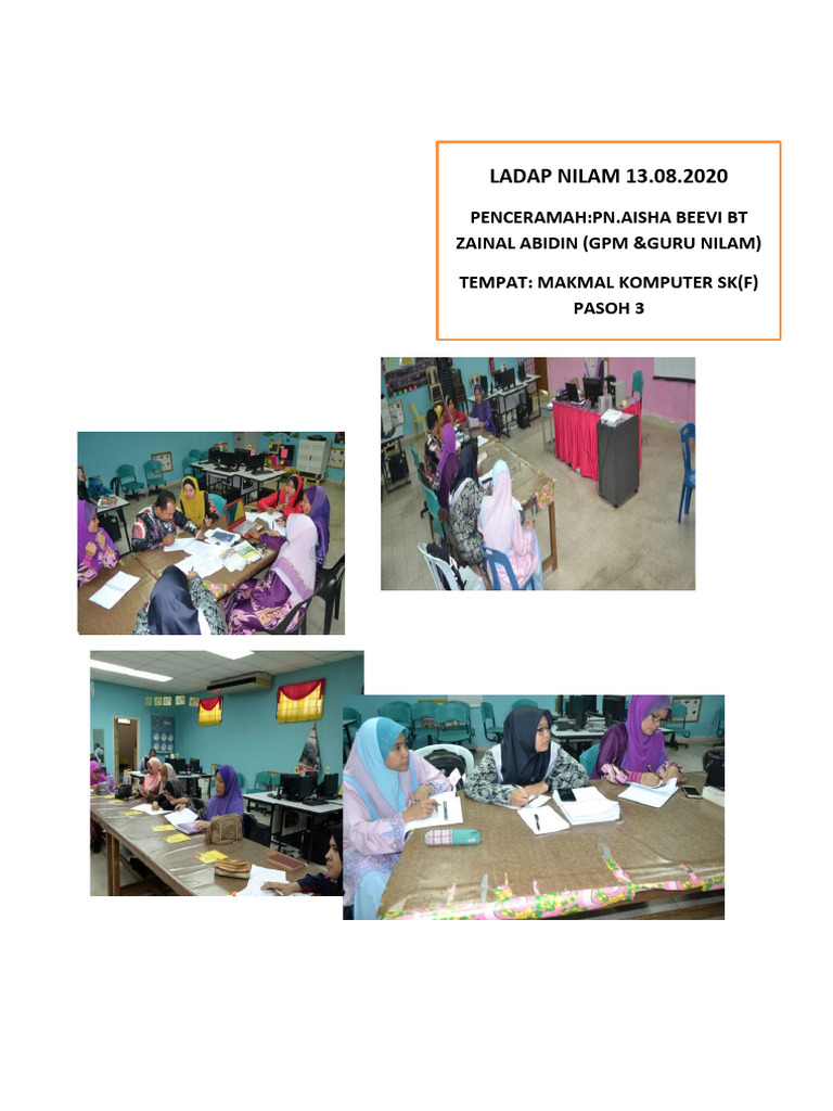 Laporan Ladap Nilam 2020 | PDF