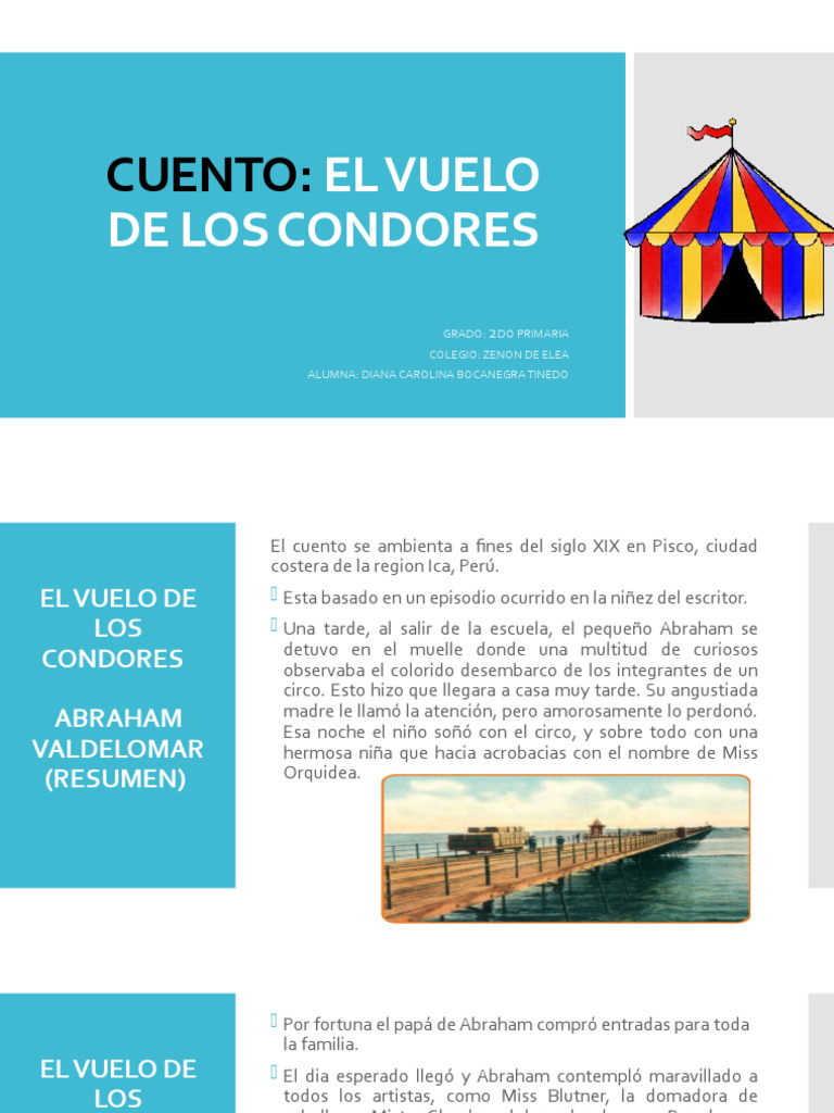 Cuento El Vuelo de Los Condores - Diana | PDF