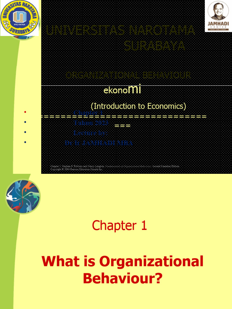 NAROTAMA Chapter - 1 - What - Is - Organizational - Behavio | PDF | Organizational Behavior ...
