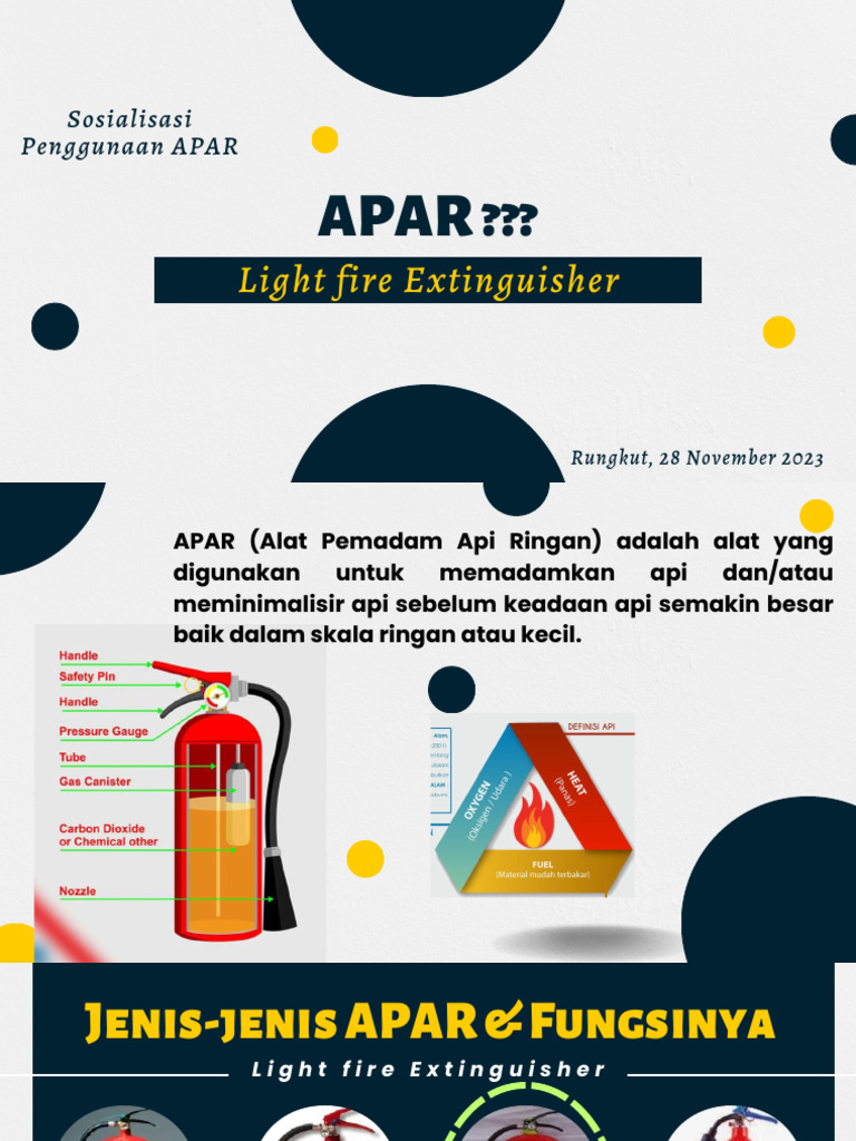 Sosialisasi APAR | PDF | Teknologi & Rekayasa