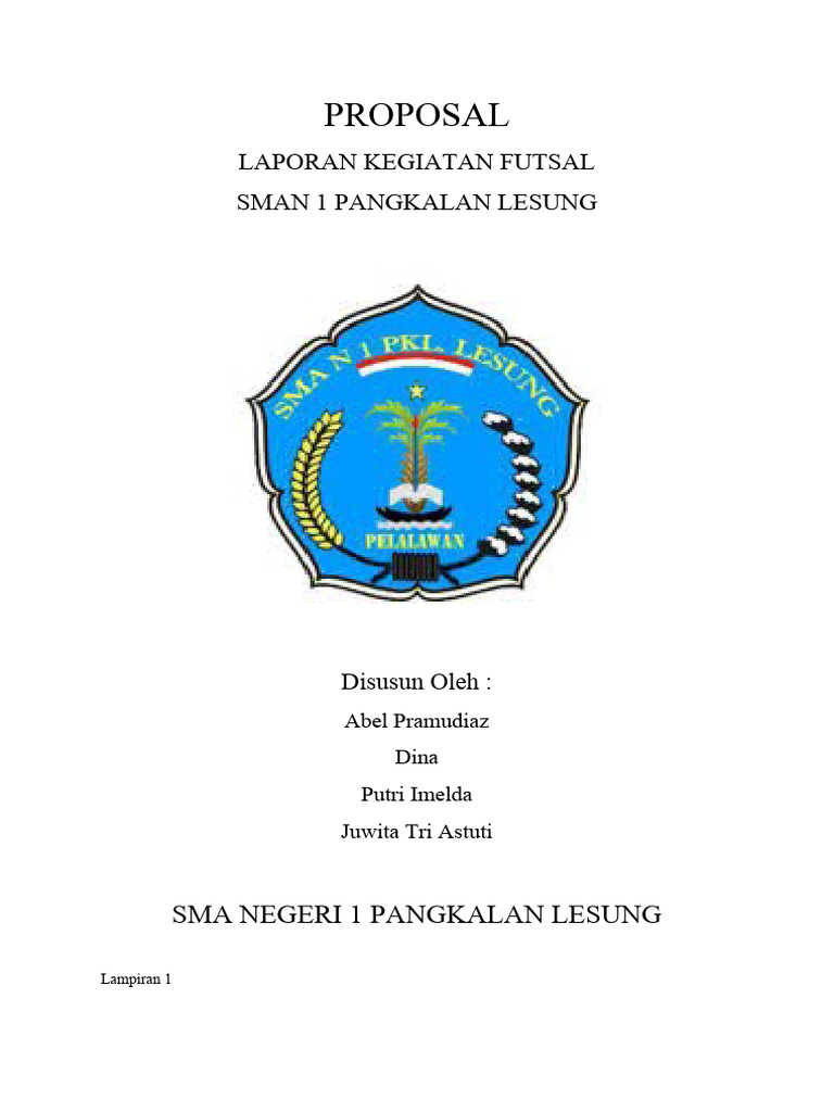Laporan Kegiatan Futsal | PDF