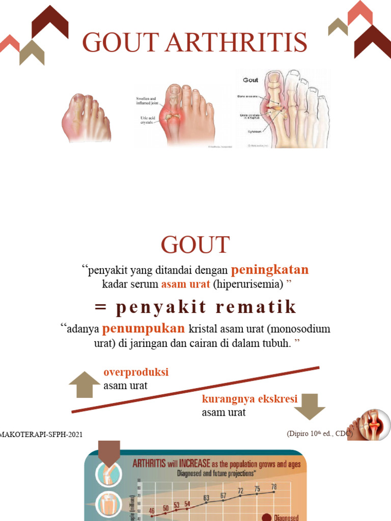 Panduan Gout Arthritis dan Terapi | PDF | Kesehatan Holistik