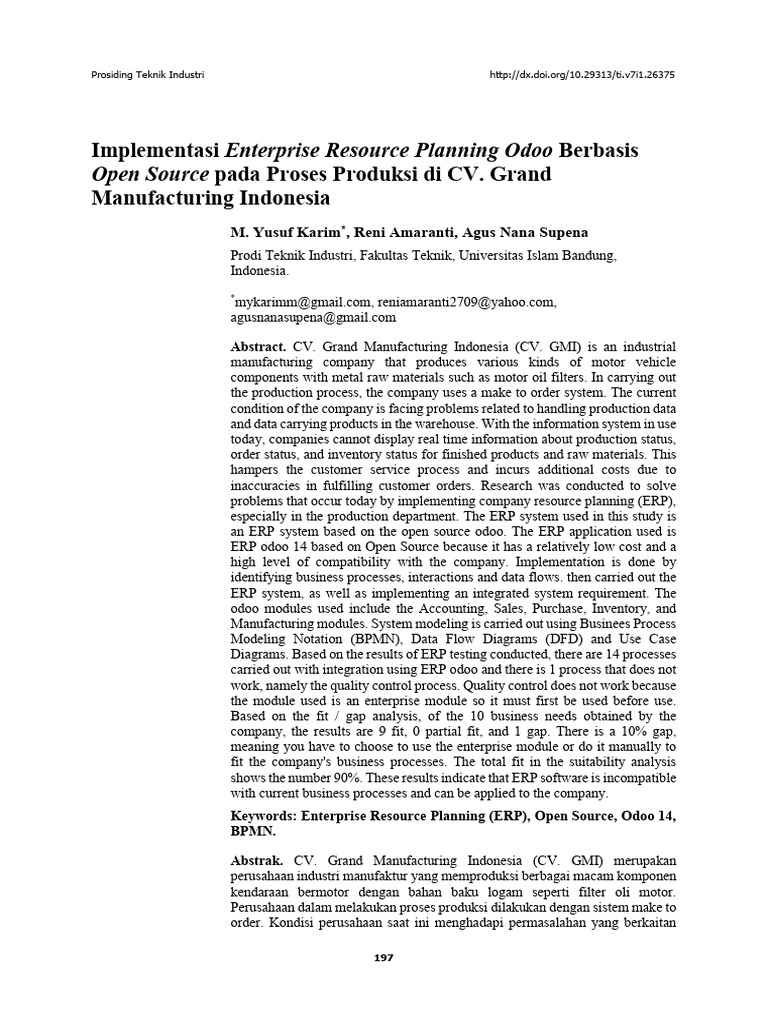 1 PB | PDF | Enterprise Resource Planning | Business Process