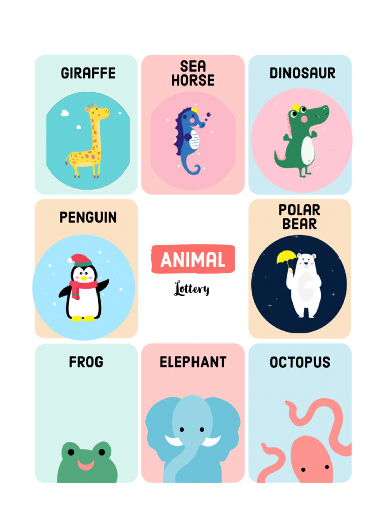 Animal Lottery | PDF