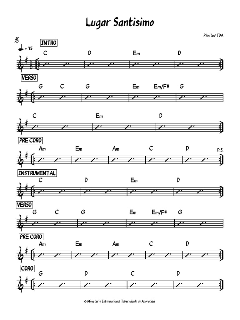 Lugar Santisimo | PDF