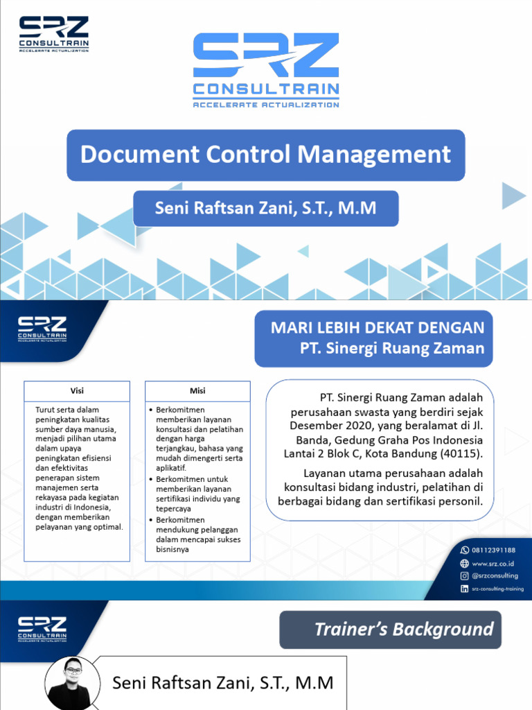 Document Control Management Pdf